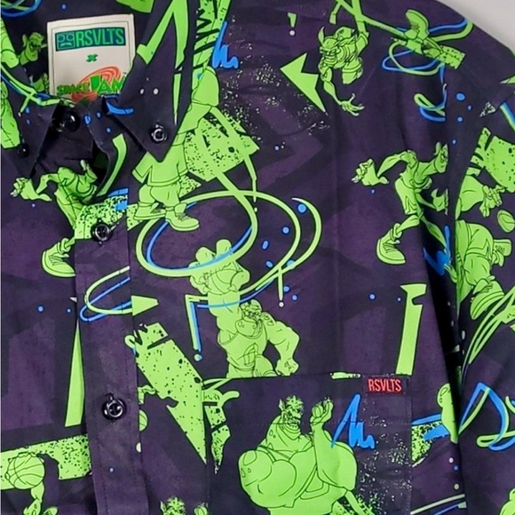 RSVLTS | Shirts | Rsvlts The Roosevelts Space Jam Mean Green Team Alien ...